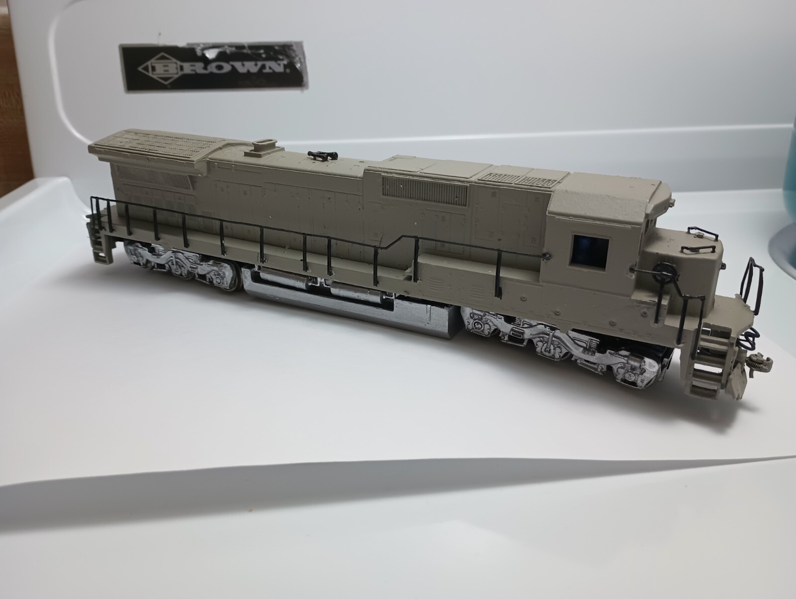REFURBISHED BACHMANN SPECTRUM HO SCALE DIESEL LOCOMOTIVE GE DASH 8-40C ...