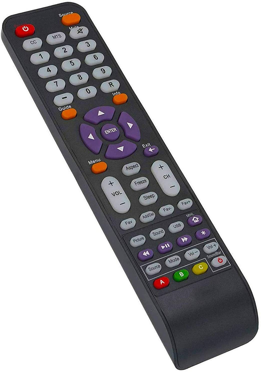 Sceptre TV Replaced Remote Control 8142026670003C 142021270009C | eBay