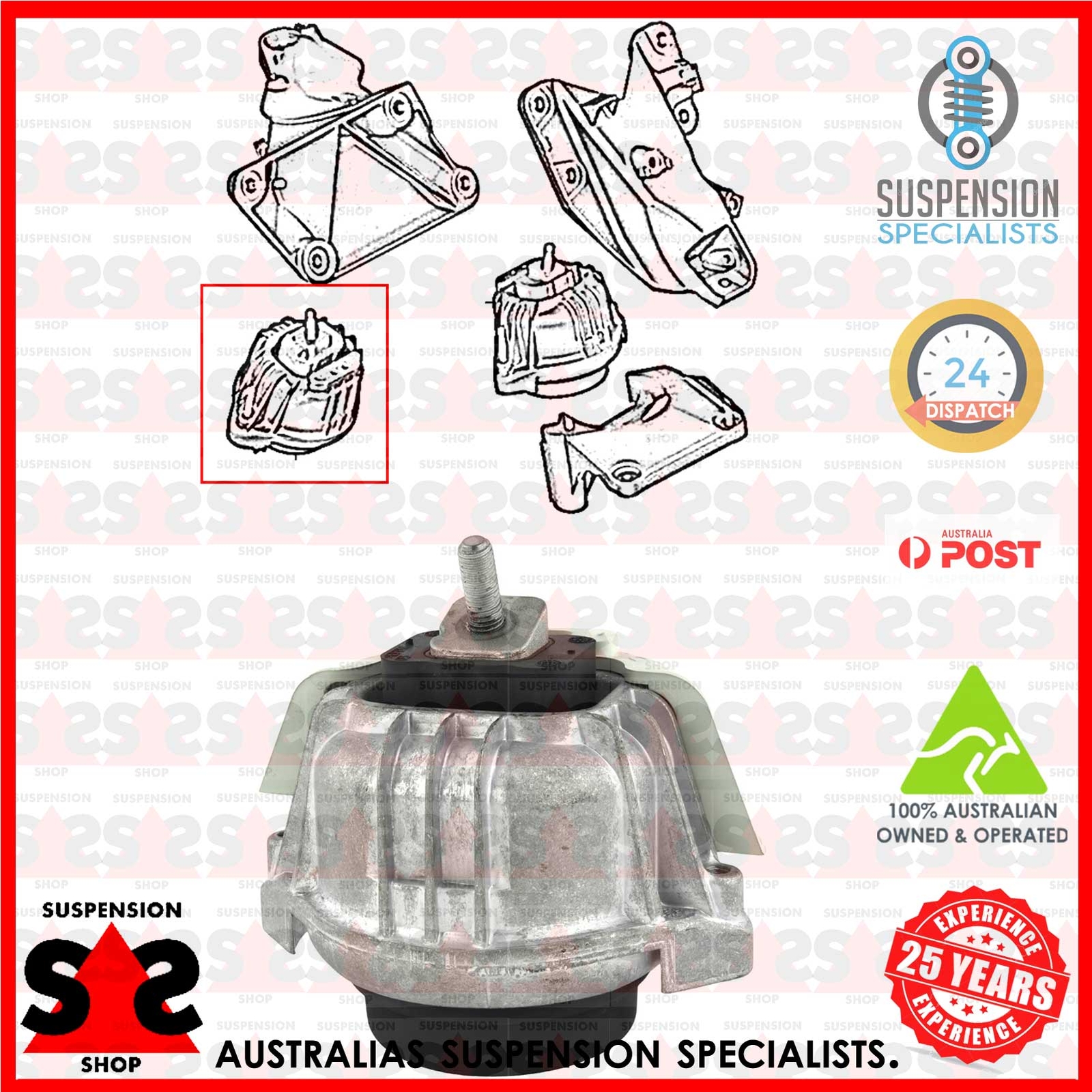 Right Mounting, Engine Suit BMW 3 (E90) 335 i 3 (E90) | eBay