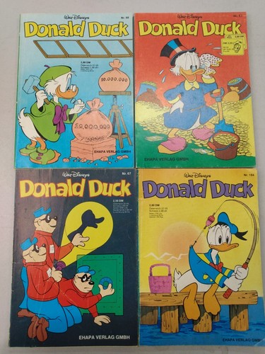 1978/80 Walt Disney Donald Duck #61,67,98 German? Comic Books | eBay