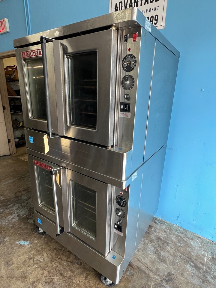 Blodgett sho-100-e double stack electric 208v 3Ph convection ovens on ...