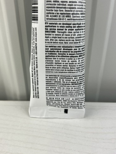 Transmission Leak Sealant-RTV Silicone Mopar 5010884AD for sale online ...