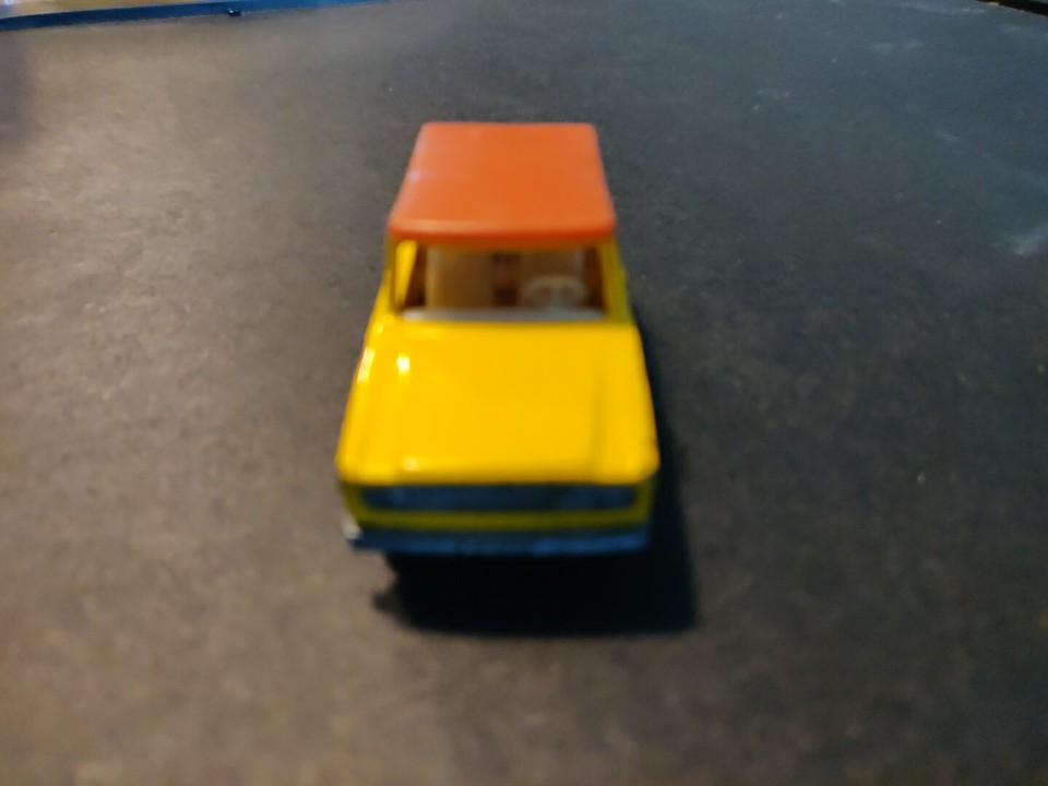Vintage 1969 Lesney Matchbox Series No. 18 Field Car Yellow Diecast Car ...