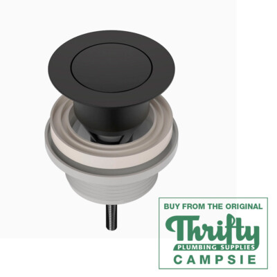 NEW - Clark Basin Pop Up Plug and Waste Matte Black CL60001.B | eBay ...