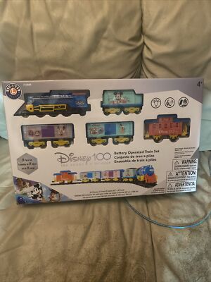 Lionel Disney 100 Battery Operated Train Set 712093 Years Of Wonder New ...