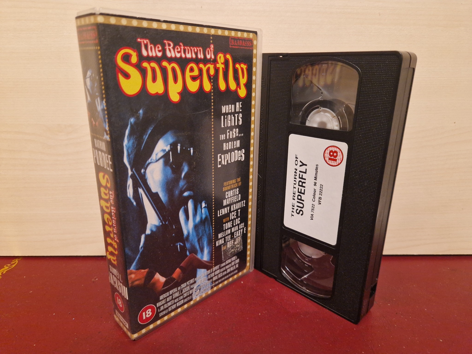 The Return of Superfly - Nathan Purdee - PAL VHS Video Tape (T171 ...