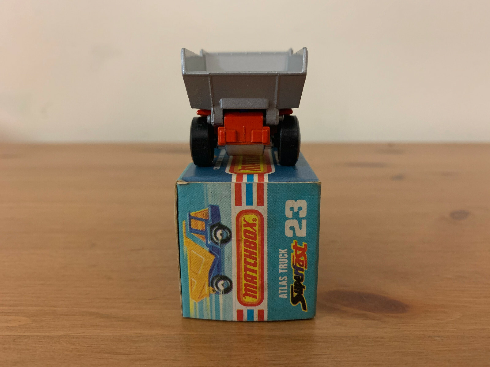 Matchbox Superfast 23 Atlas Truck Rare Black Interior | eBay