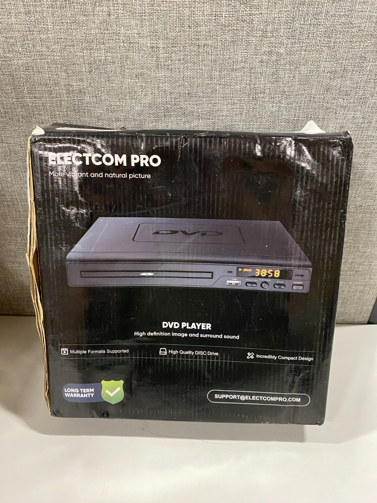 Electcom Pro DVD Player For TV Home Theater - 3621 (Black)- OPEN | eBay