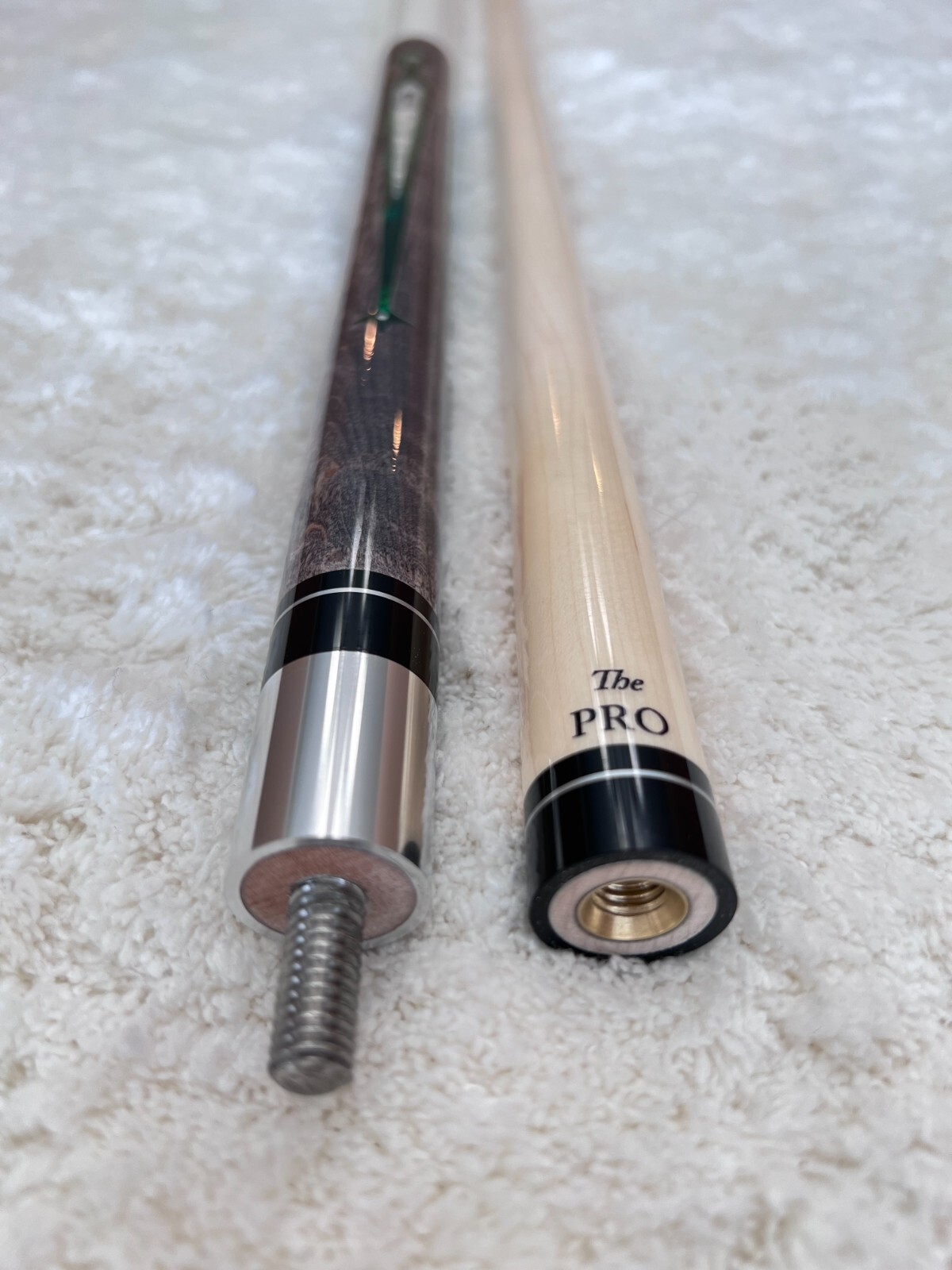 IN STOCK, Meucci PP-4 Pool Cue w/ The Pro Shaft, FREE HARD CASE (Green ...