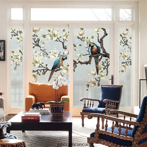 Frosted Glass Stickers Window Window Transparent Opaque Electrostatic ...