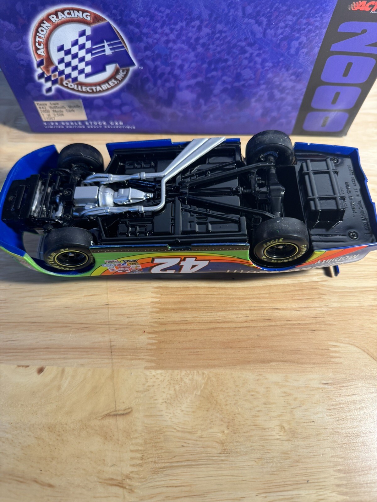 1/24 Nascar Diecast, Kenny Irwin #42, Bellsouth, 2000, Action, Monte ...