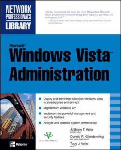 Microsoft Windows Vista Administration by Toby Velte, Anthony Velte and ...