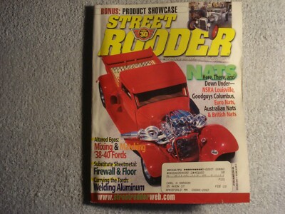 Street Rodder 2001 December Classic Hot Rod Modified Custom Cars and ...