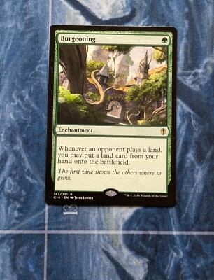 Magic the Gathering MTG - Burgeoning - Commander 2016 | eBay