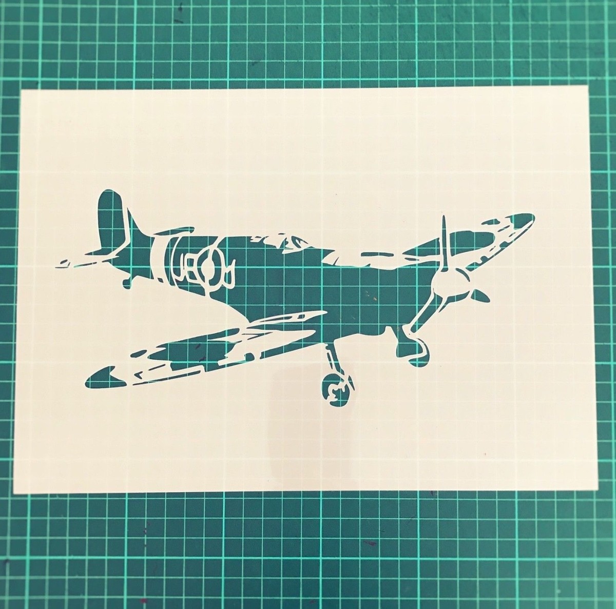 Stencil Del Logo Spitfire F /TF 104G Starfighter Stencils In Deutsch