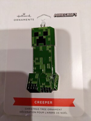 Hallmark • Minecraft Creeper • Ornament - Christmas Holiday | eBay