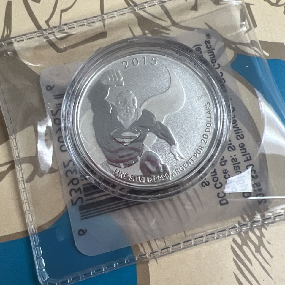 Canada 2015 $20 DC Comics™ Originals: Superman™ Fine Silver Coin | eBay