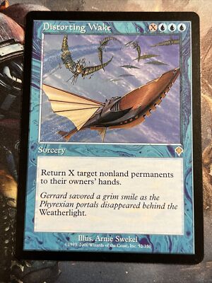 1x Distorting Wake (52) Invasion LP MTG Magic the Gathering x1 MKE | eBay