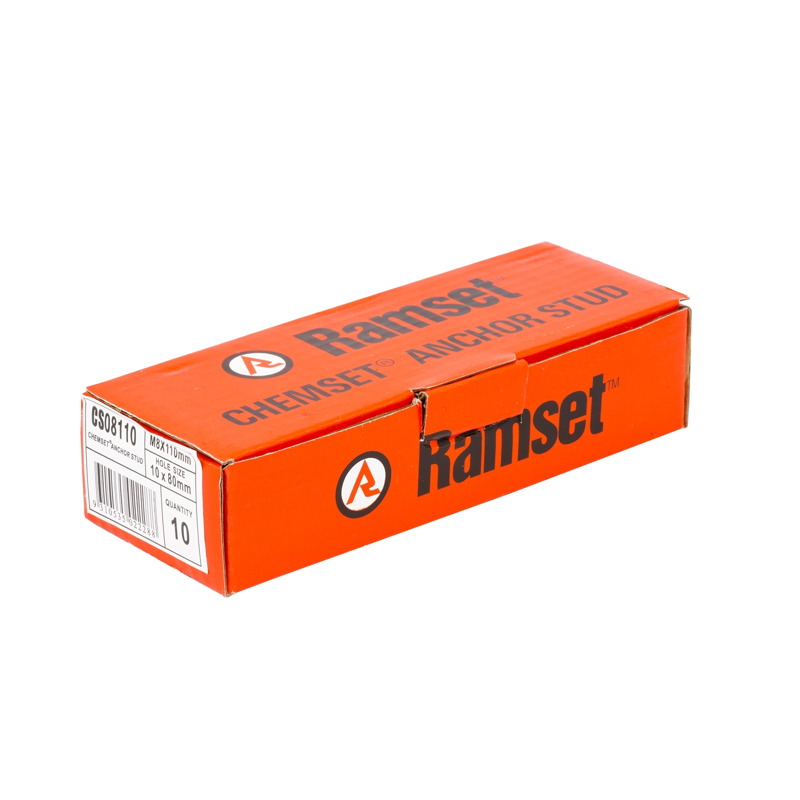 Ramset ChemSet ANCHOR STUD 10Pcs - M8x110mm, M10x130mm, M12x160mm Or ...