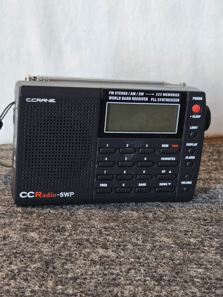 C. Crane CC AM/FM/SW Stereo Shortwave RADIO PLL Synthesized SWP FREE ...