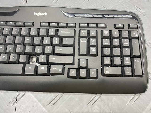 Logitech Wireless Black Keyboard Only No Receiver Y-r0067 Untested for ...