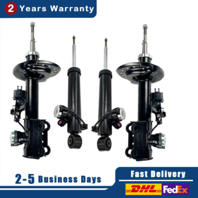 4pcs Front Rear Shock Absorbers w/Electric For Cadillac New SRX 2009-16 ...