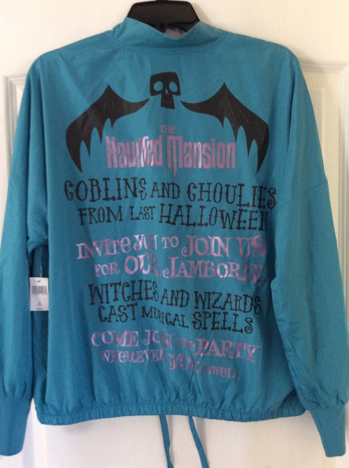 Disney Parks Haunted Mansion Madame Leota Windbreaker Bomber Jacket NWT ...