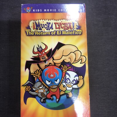 Mucha Lucha The Return of El Malefico VHS VCR Tape Rare HTF KIDS | eBay