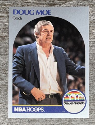 Doug Moe 1990-91 NBA Hoops Coach Nuggets #311 *6617* | eBay