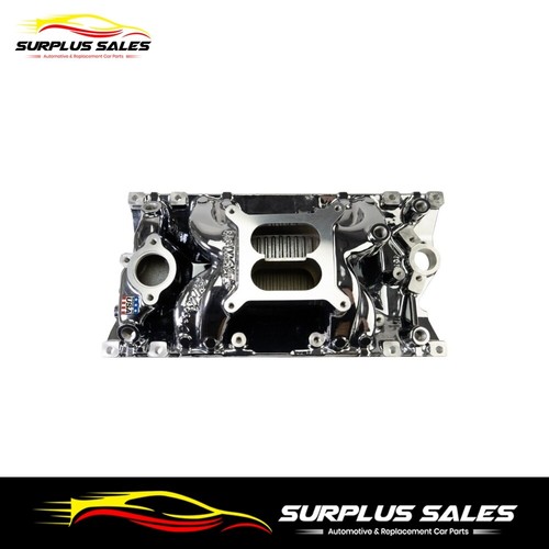 ED7516-CP Edelbrock RPM Air-Gap Vortec Intake Manifold Plasma Chev 305 ...