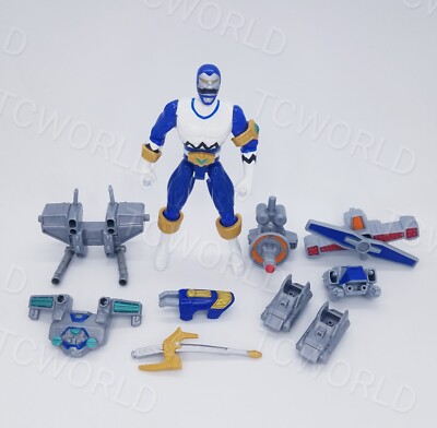 Power Rangers Lost Galaxy "Blue Armored Ranger" (Complete) | eBay
