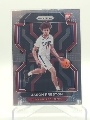 2021-22 Panini Prizm RC #327 Jason Preston - Los Angeles Clippers | eBay