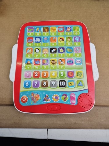 Kids Learning Tablet Toy Learn Alphabet Numbers Sounds Letters Shapes ...