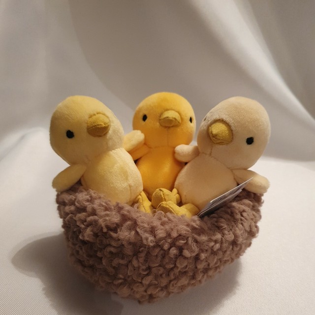Jellycat Nesting Chicks Plush Soft Toy Detachable Chicks Jellycat Gift ...