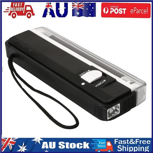 2in1 Handheld UV Led Light Torch Lamp Counterfeit Currency Money ...