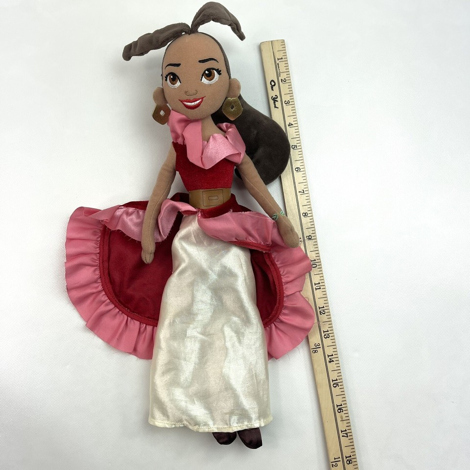 Disney Store Elena of Avalor Princess Doll Stuffed Toy Plush | eBay