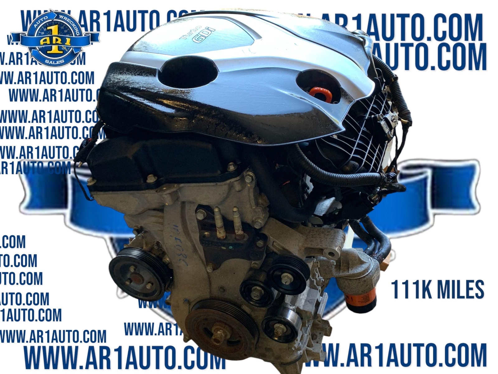 Kia Optima 2.0L Turbo Engine Motor 2012 13 14 15 Vin 6 8th Digit 111K ...