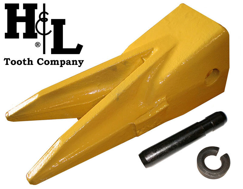 6Y3222WT CAT Style J225 Series Bucket Teeth +Pin & Retainer by H&L ...
