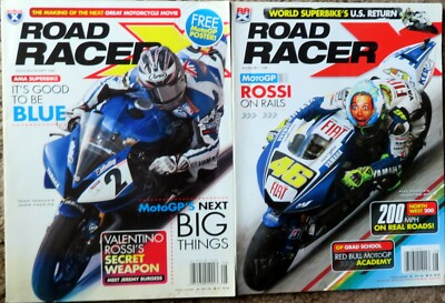 ROAD RACER Magazine - Two (2) Issues - July/Aug 2006; August 2008 | eBay