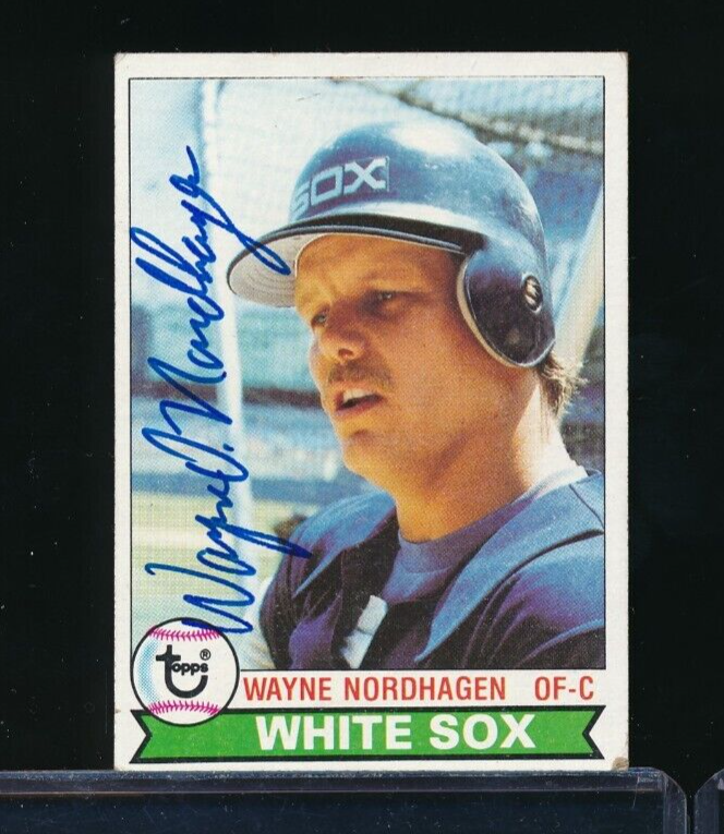 1979 Topps #351 Wayne Nordhagen Signed auto Autograph blue sharpie | eBay