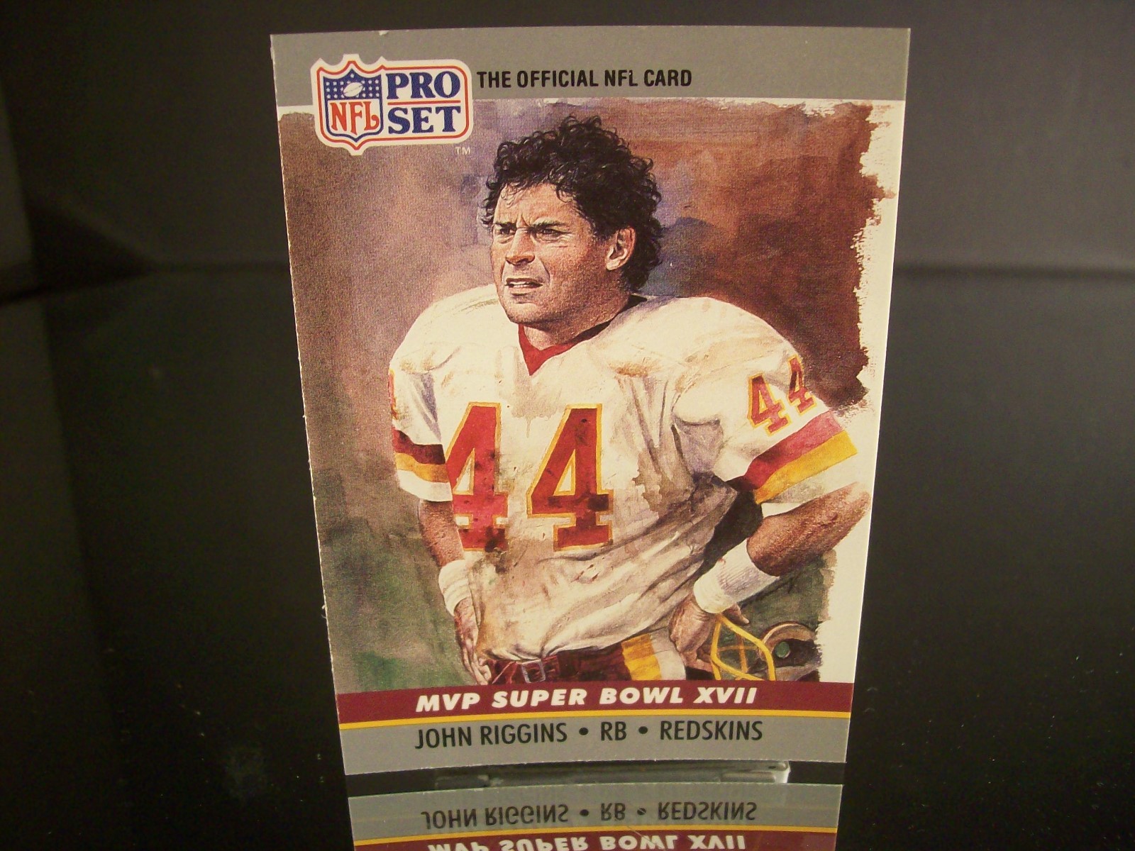 Rare John Riggins Pro Set 1990 Card #17 Washington Redskins NFL ...