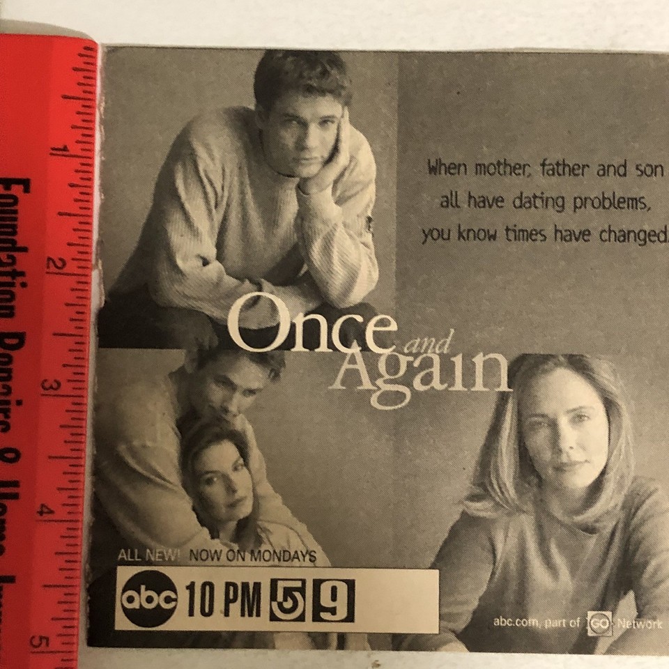 Once And Again Sela Ward Tv Series Print Ad Billy Campbell TPA10 | eBay