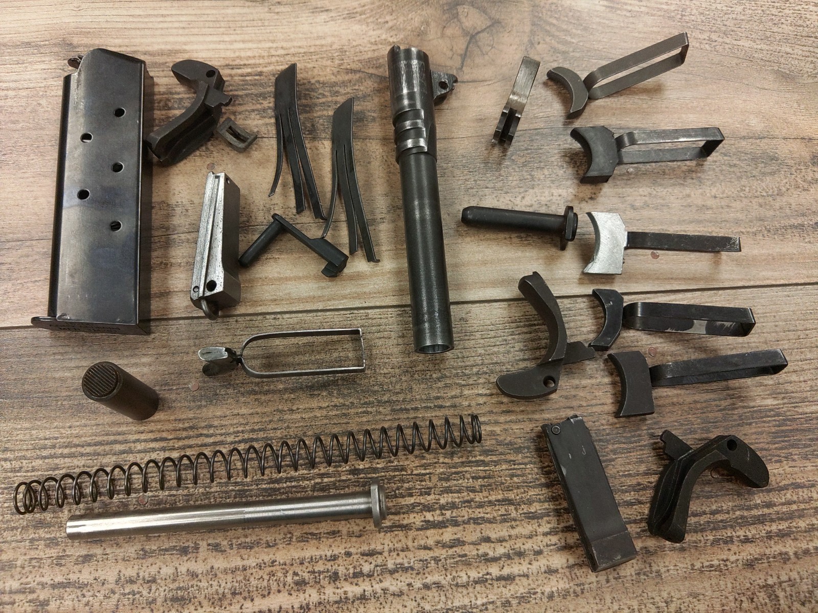 Lot Of 1911 Parts 45ACP Hammer Triggers Safety MSH 1911 A1 For Colt 748 ...