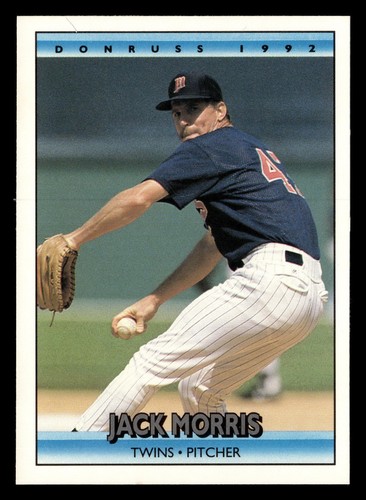 Jack Morris 1992 Donruss #216 Minnesota Twins BASEBALL *087 | eBay