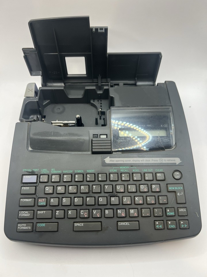 Brother P-Touch Extra PT-520 Electronic Thermal Label Maker TESTED | eBay