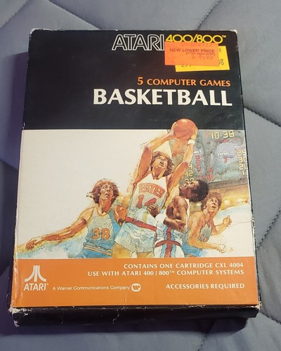 Basketball Game - Complete - CIB; For the Atari 400/800 Computer | eBay
