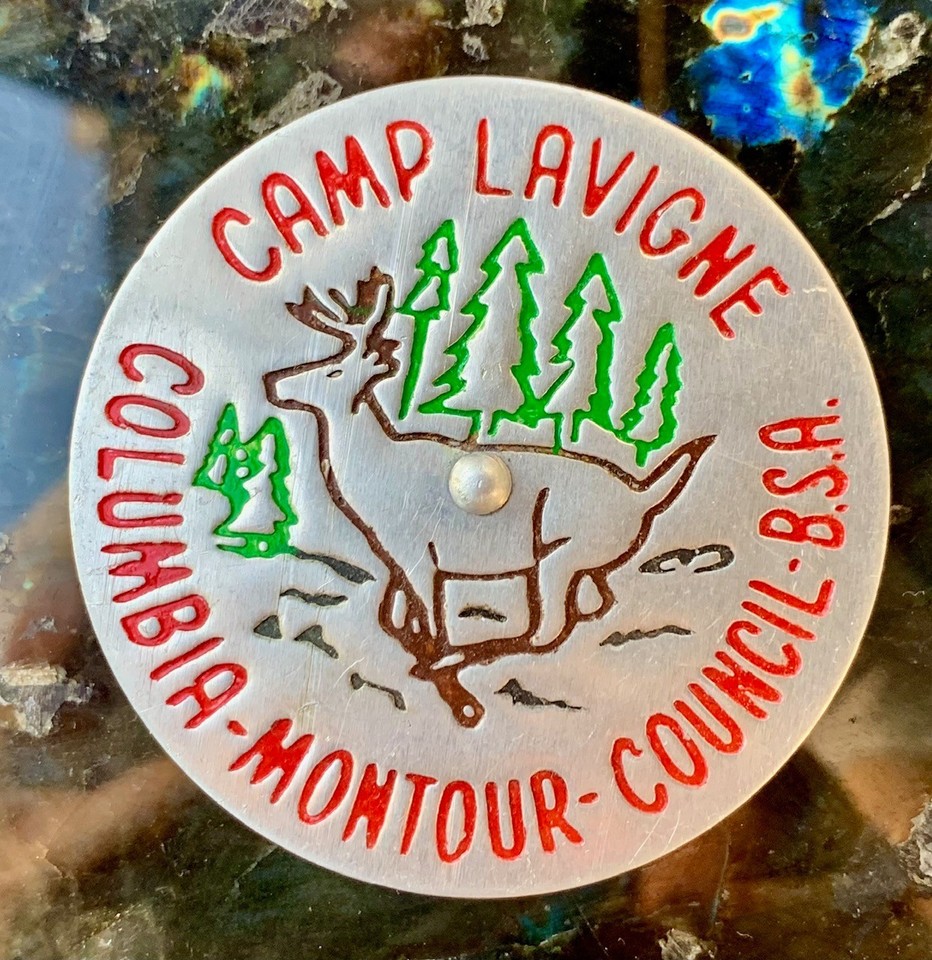 1970s Camp Lavigne Boy Scouts of America Patches & Neckerchief Slide | eBay