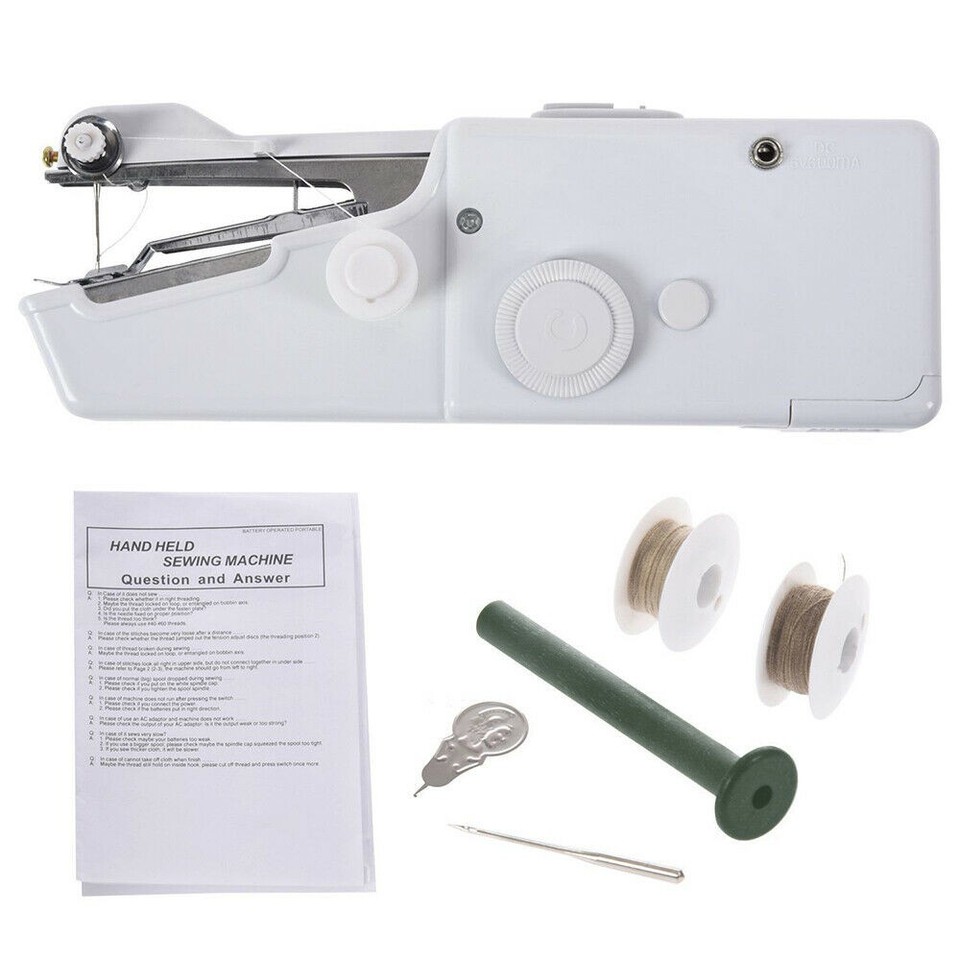 Portable Smart Mini Electric Tailor Stitch Hand-held Sewing Machine ...