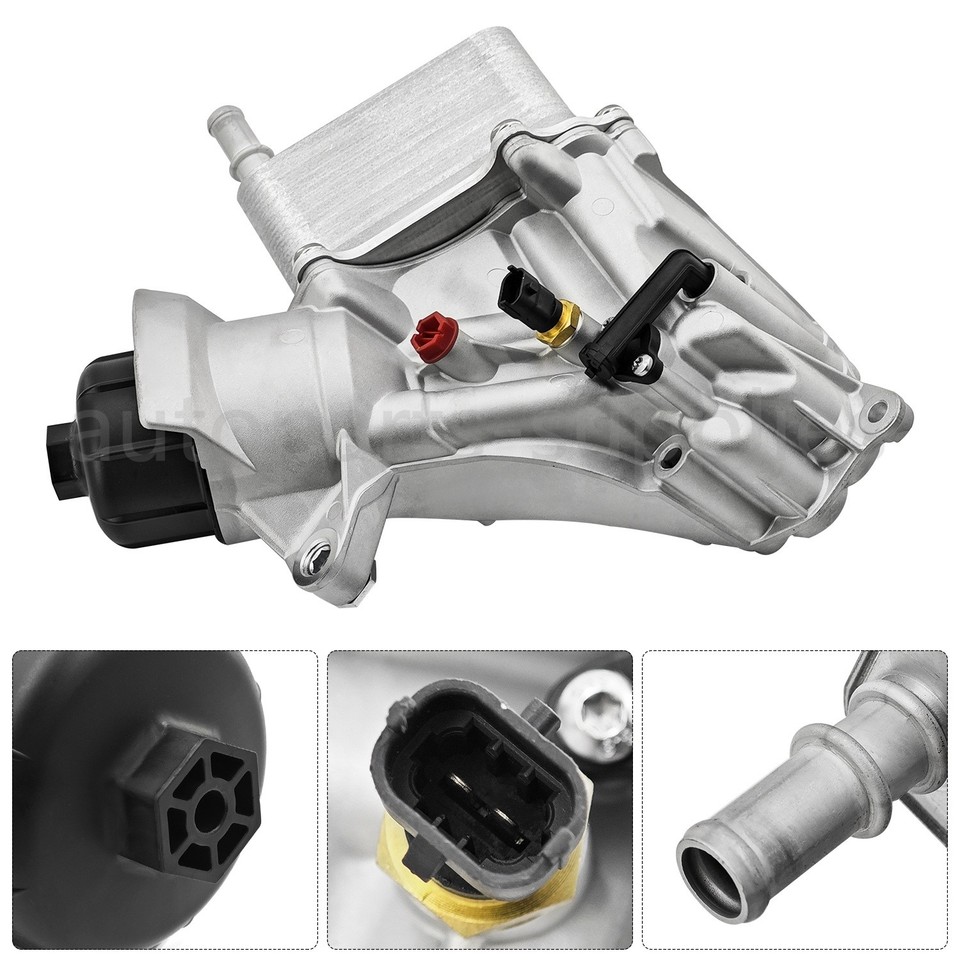 Oil Filter Oil Cooler Assembly 68624177AA For Dodge RAM 3.0L V6 DIESEL ...