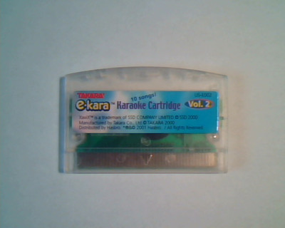 Takara e-kara Kareoke Cartridge Vol.2 - 10 songs XaviX SSD Company US-E002 | eBay